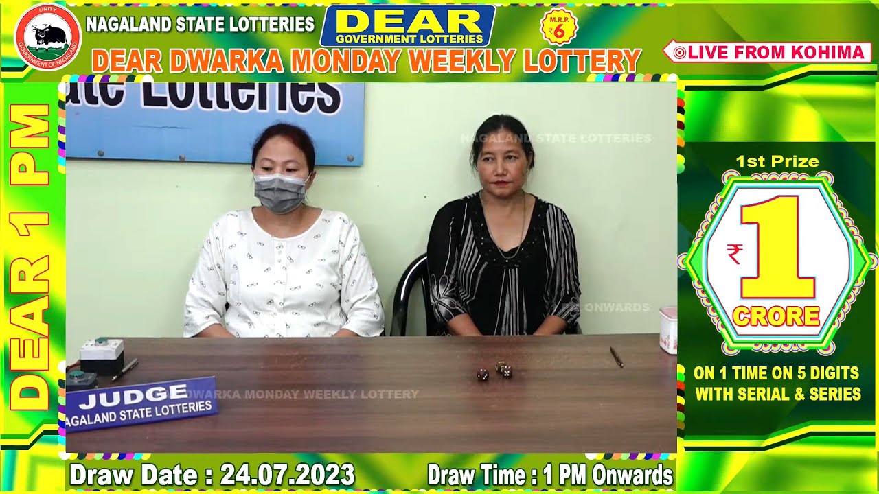 LOTTERY LIVE DEAR MORNING 1PM LIVE DRAW TODAY 24/07/2023 - Will You Are ...