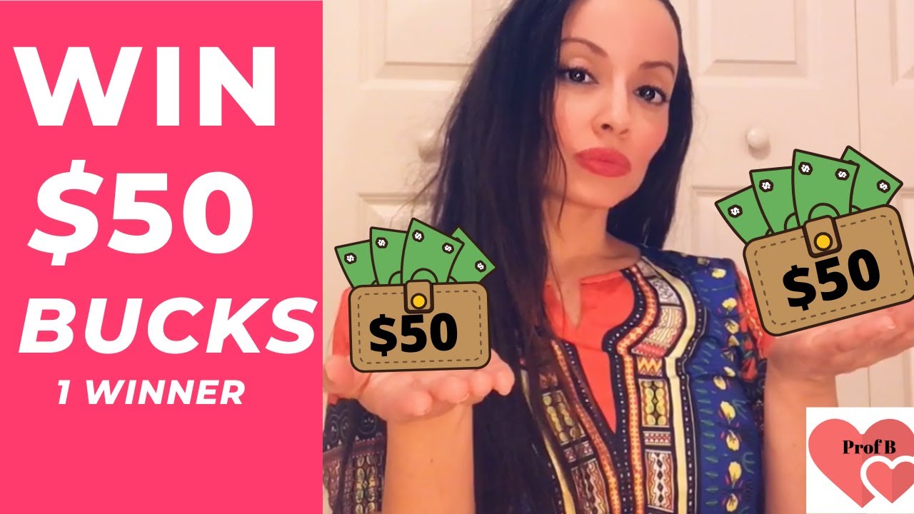 December Giveaway 2019: $50 Bucks to my Subscribers - YouTube