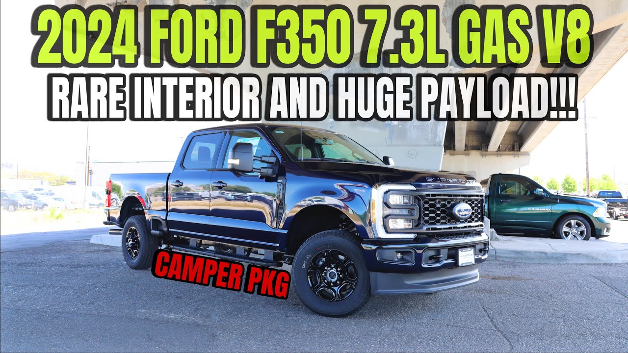 Unique 2024 Ford F350 7.3L Gas V8: Check Out The Rare Interior And ...
