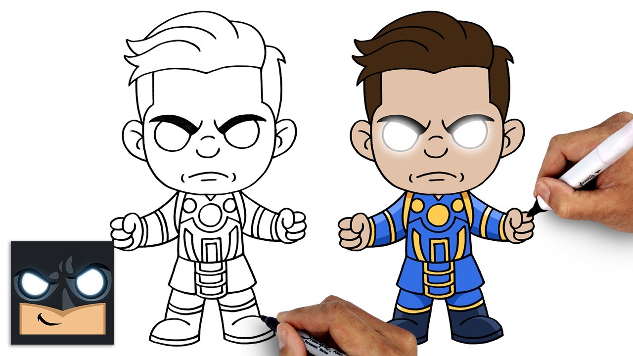 How To Draw Ikaris | Marvel Eternals - YouTube