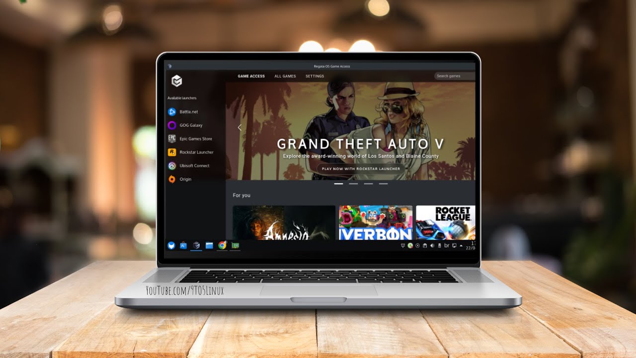 Linux Distro With Rockstar Games Launcher, EA app, Epic Games, Ubisoft ...