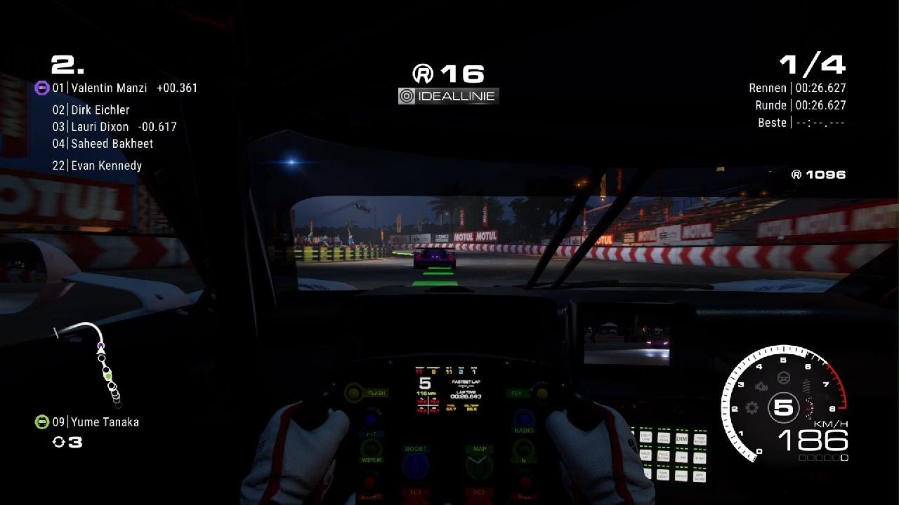 GRID Legends 6. Rennen für Team Seneca gewonnen, Yume besiegt - YouTube