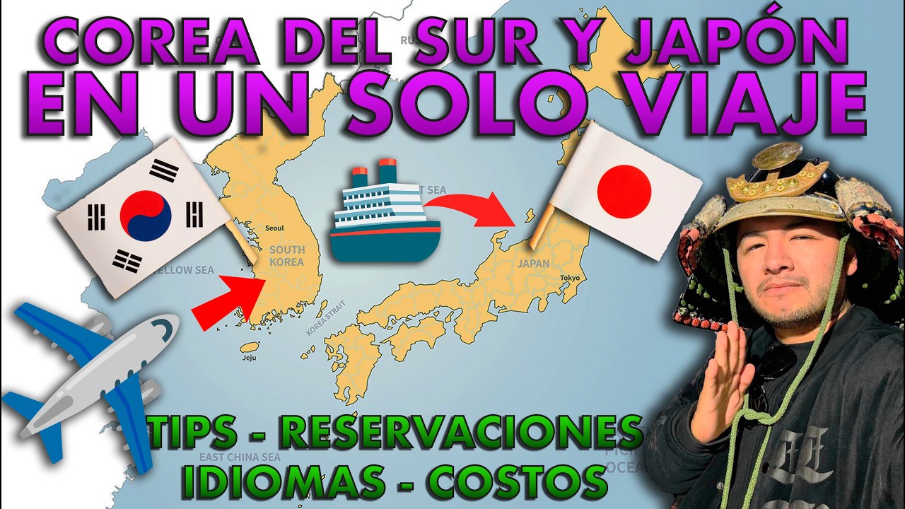 La Guía COMPLETA Para Viajar a Corea y Japón en 2025 - YouTube