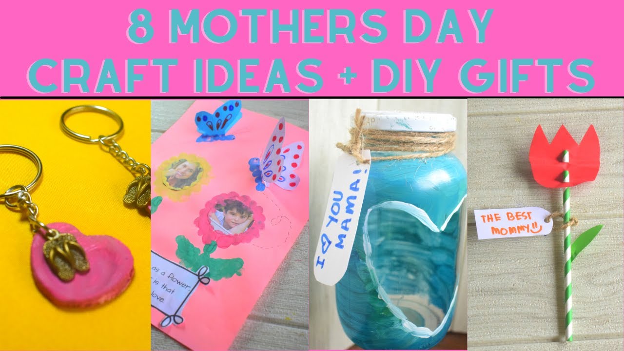 8 Mothers Day Craft Ideas Plus DIY Gifts for Mom - Easy Family ...