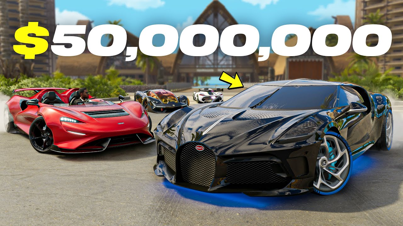 I Bought and Customised $50,000,000 of Cars in The Crew Motorfest ...