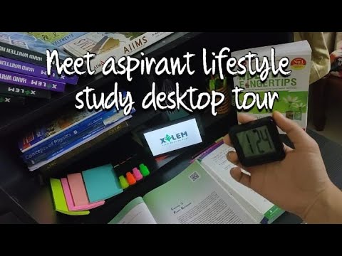 NEET aspirant lifestyle🧐.study desk tour of neet aspirant/xylem ...