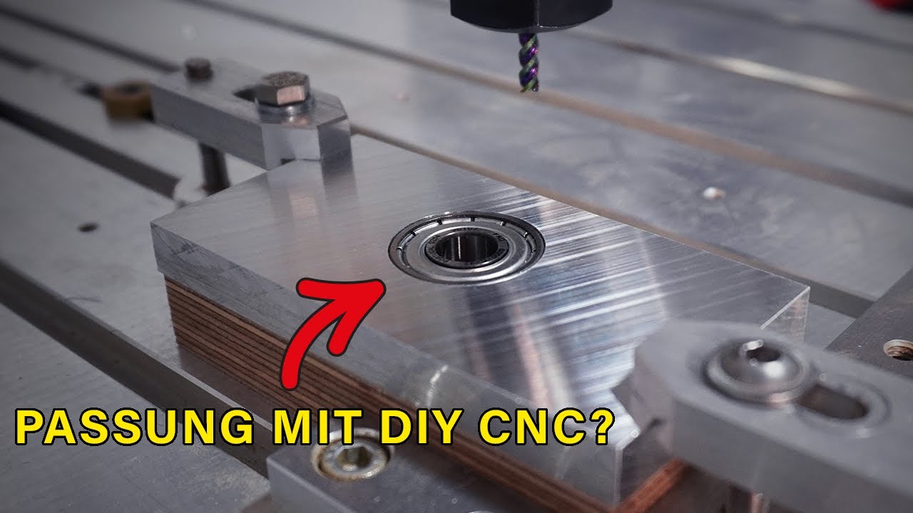 Passung Fräsen mit DIY CNC - (Wie) ist es möglich? - YouTube