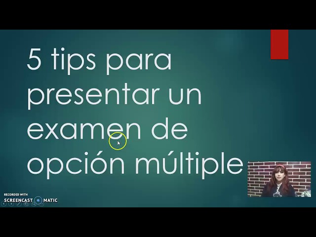 Estrategias Para Realizar Exámenes De Opción Múltiple Qué Tipos De