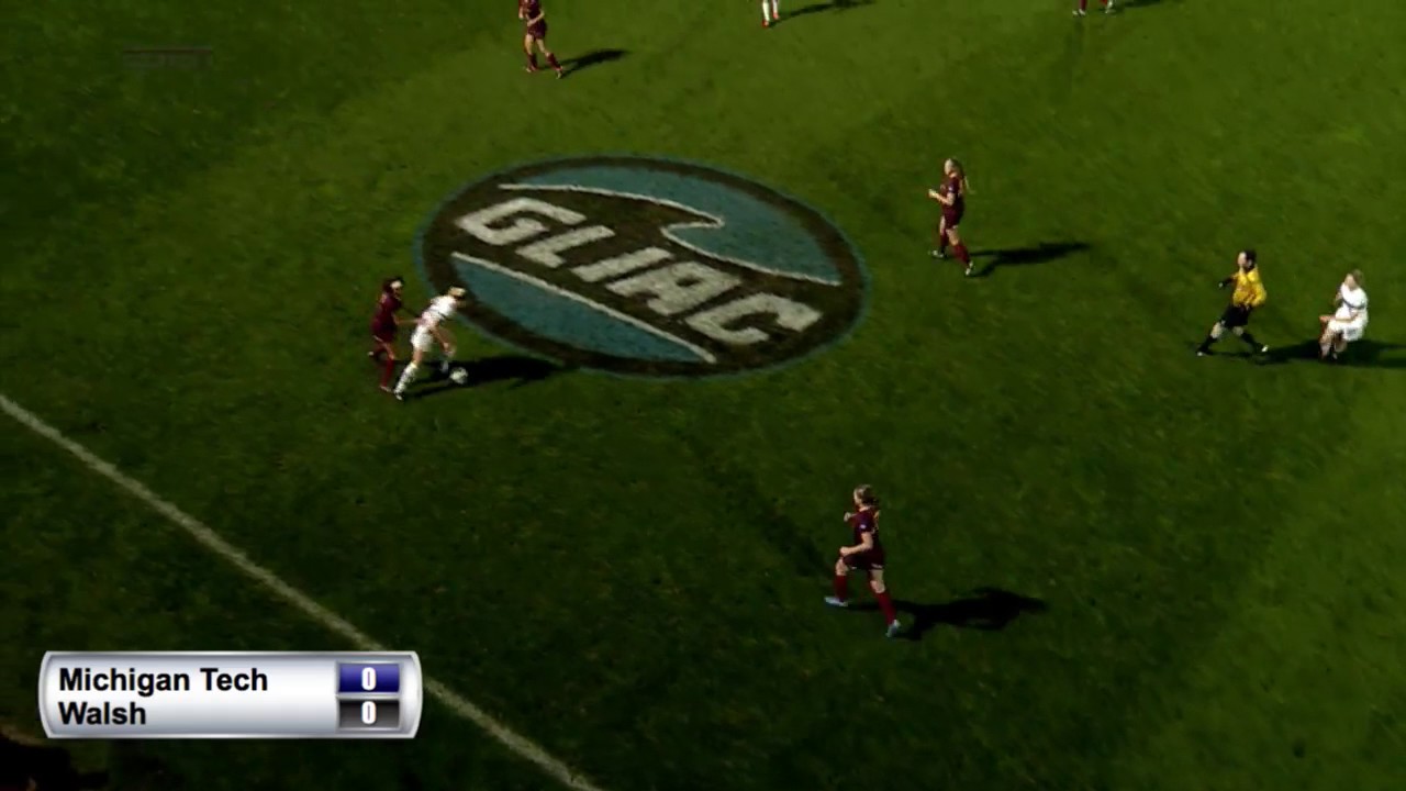 Michigan Tech women's soccer vs. Walsh - YouTube