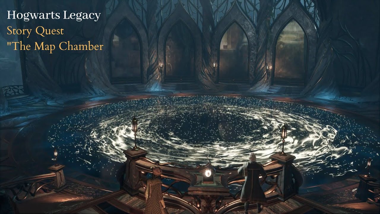 Hogwarts Legacy Gameplay: Story Quest "The Map Chamber" - YouTube