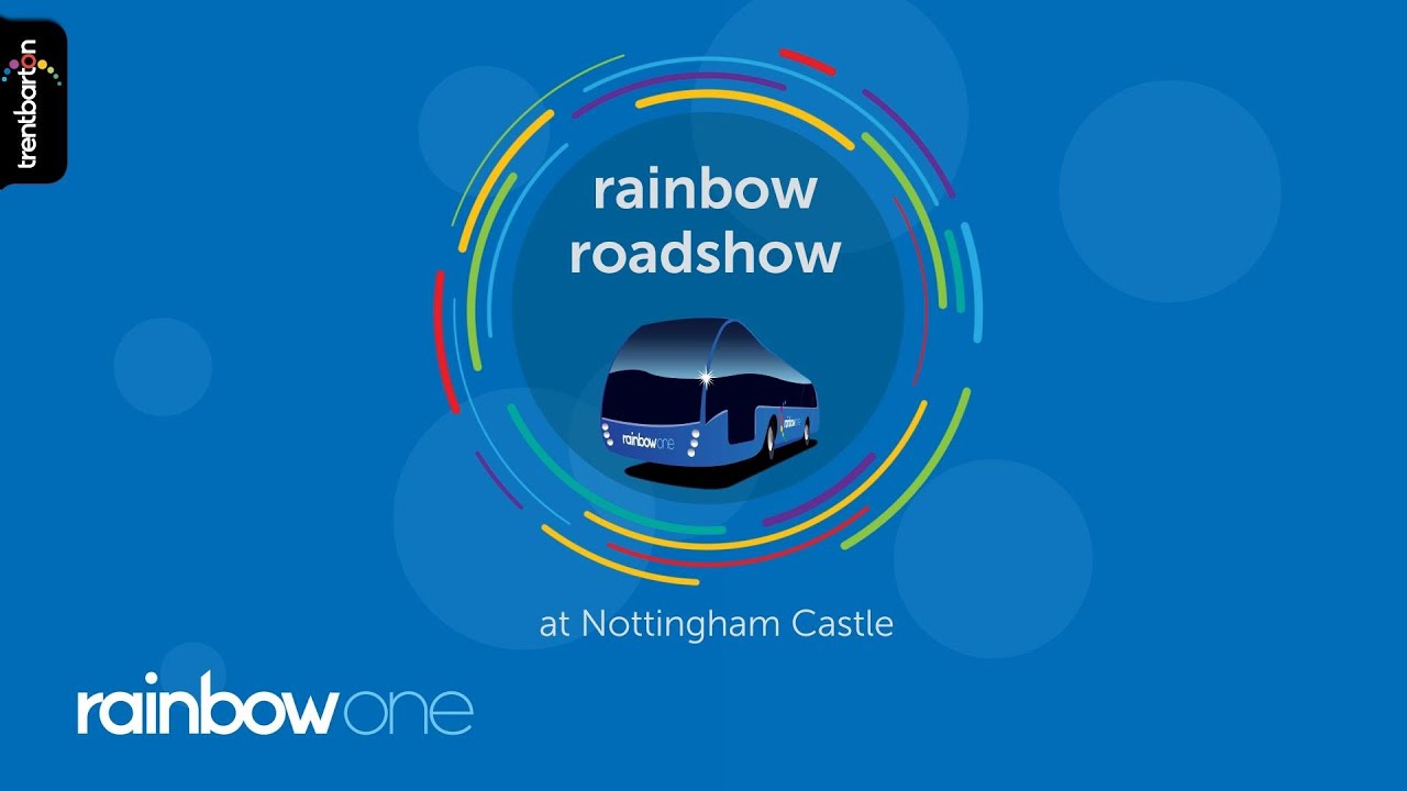 trentbarton - rainbow roadshow at Nottingham Castle - YouTube
