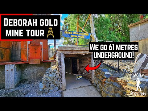 Gold Miners Life | Gold Tour At Central Deborah Mine. How Did They Ever ...