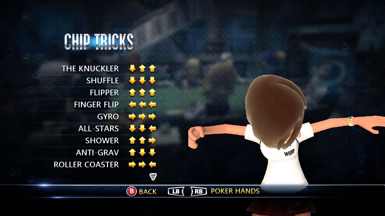 Chip Tricks - World Series Of Poker: Full House Pro - YouTube