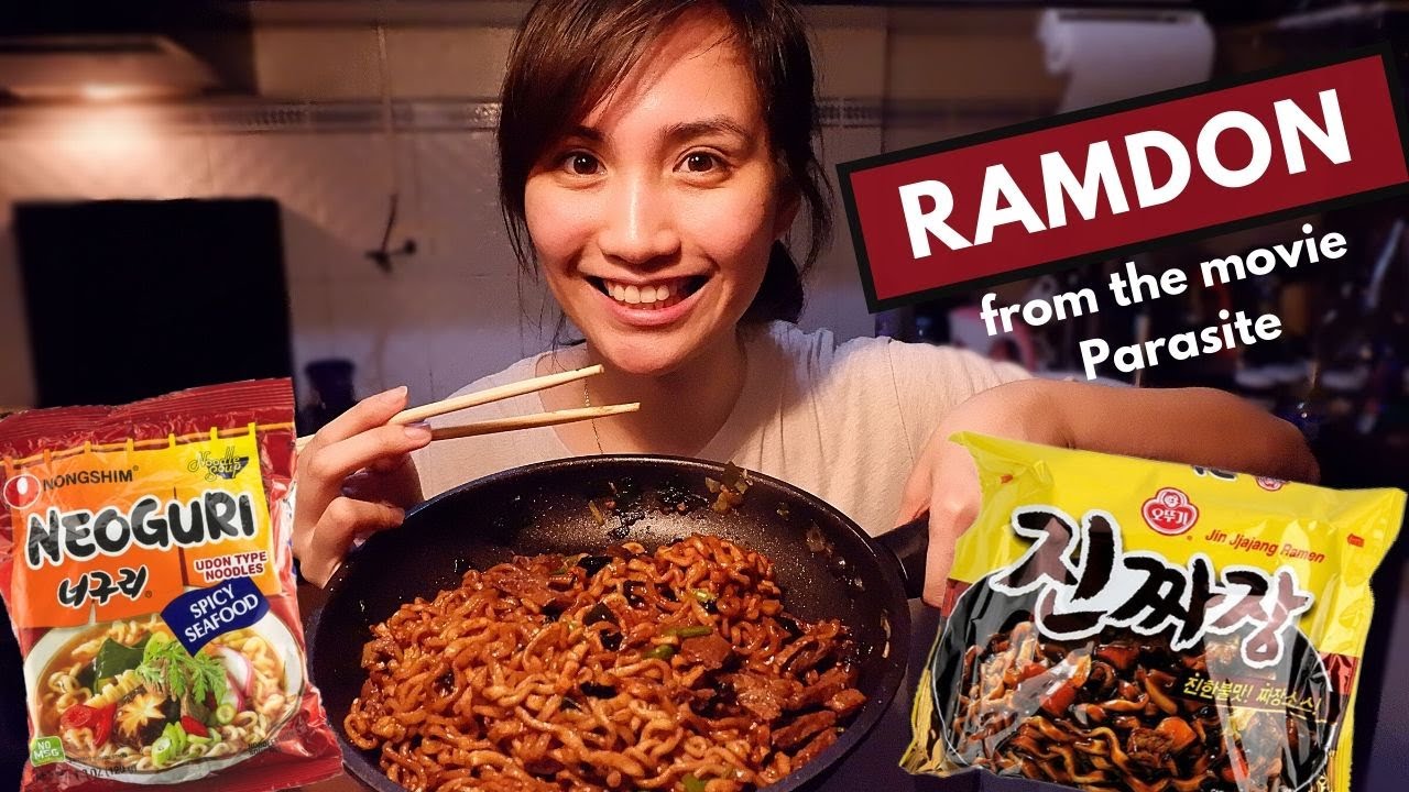 How to cook: Ramdon or Chapaguri (from the movie Parasite) - YouTube