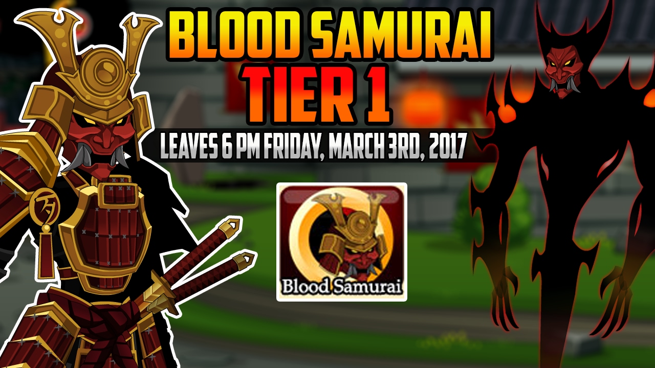 =AQW= Blood Samurai Set (Tier 1) - YouTube