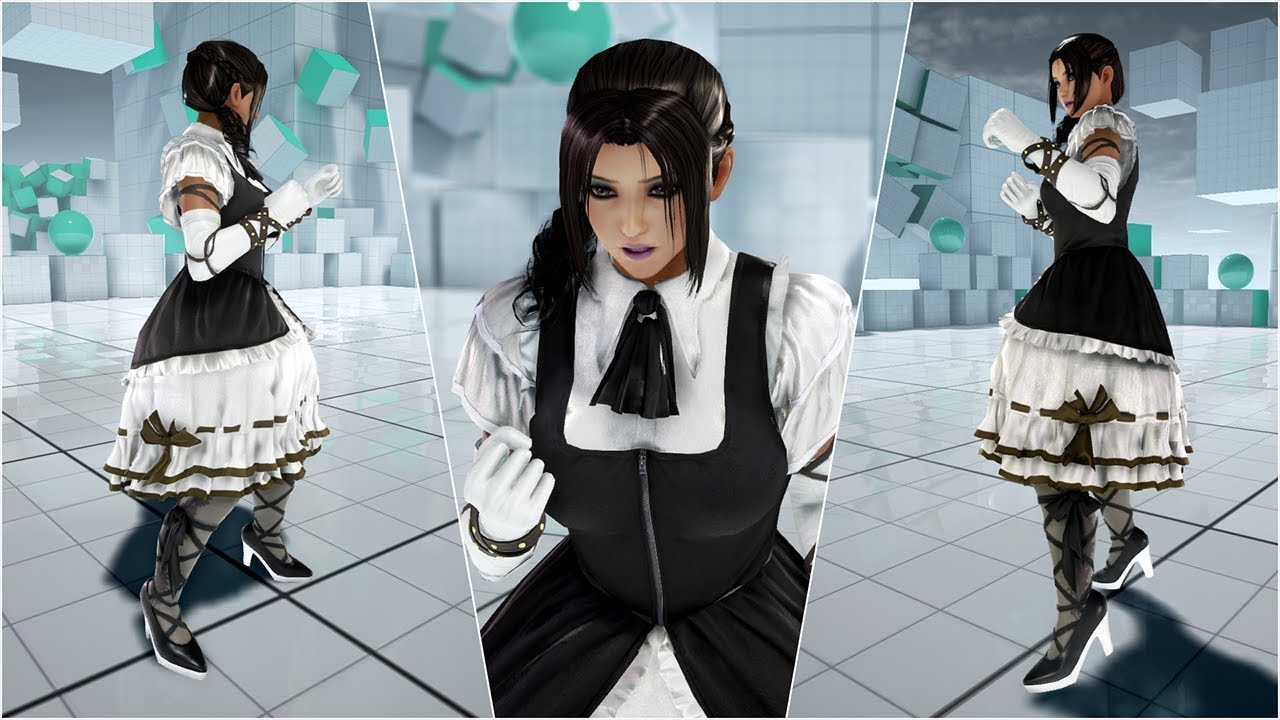Tekken 7 Josie Monochrome Gothic(updated4.00) - YouTube