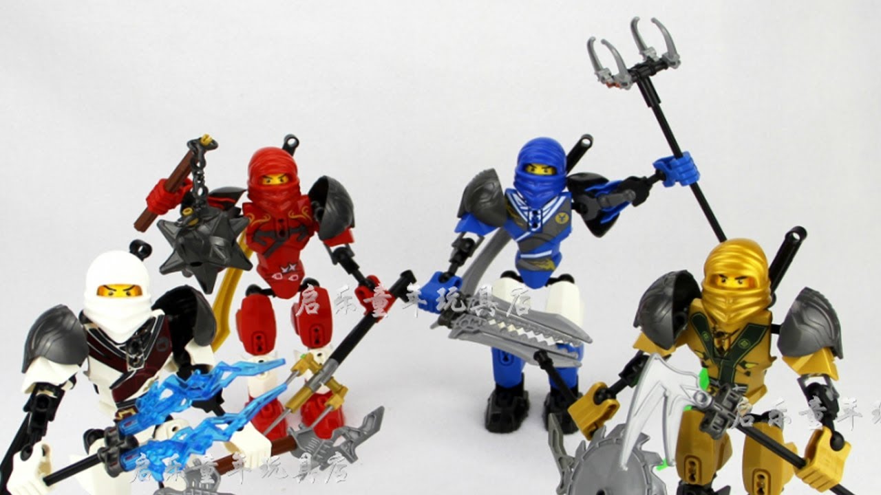 Knock-IT-Off! Lego Ninjago Ultrabuild Knock Offs - YouTube