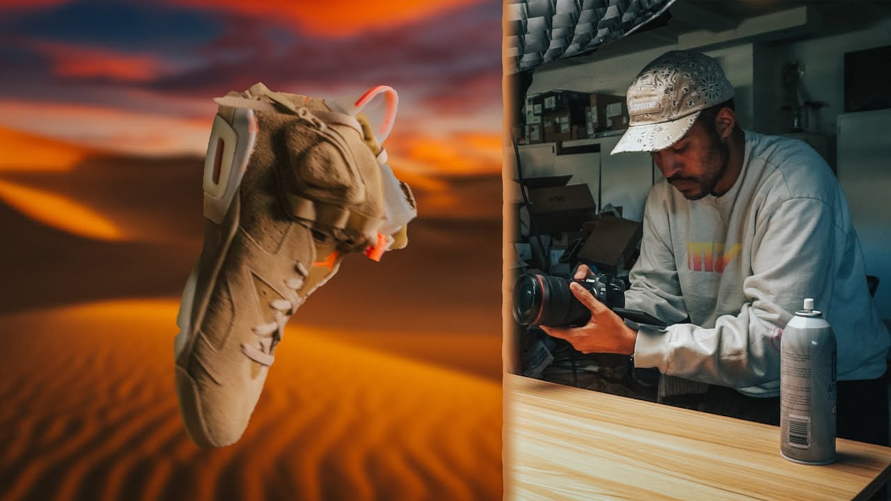 I made a Cinematic Sneaker Commercial in my garage - YouTube