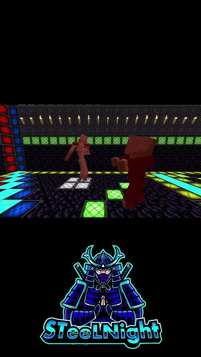 Mutant Skeleton Vs Zombie Cyborg Minecraft Mob Battle Shorts Youtube