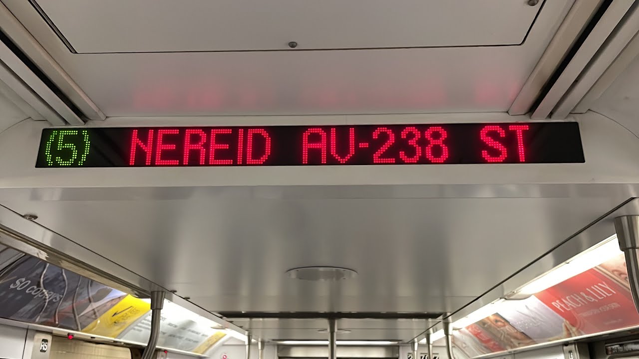 IRT Lexington Av Express: R142 (5) Train [Flatbush Av-Brooklyn College ...