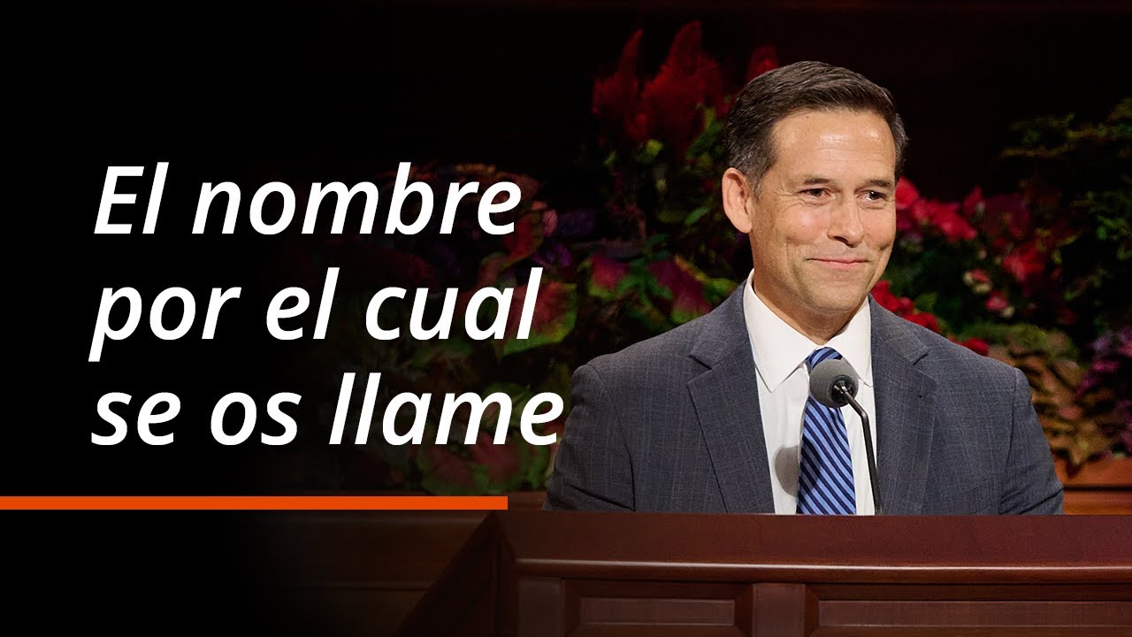 El nombre por el cual se os llame | B. Corey Cuvelier | Conferencia ...