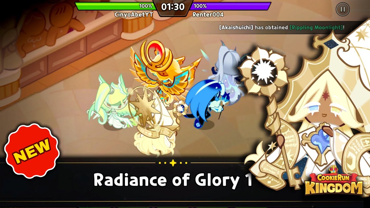 Cookie Run Kingdom Arena - Radiance of Glory 1 - New Season - YouTube