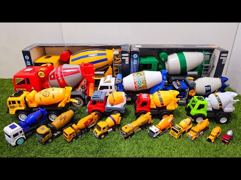 Truk truk molen | Jenis jenis mobil truk molen besar dan kecil | Unboxing mixer truck scania bruder