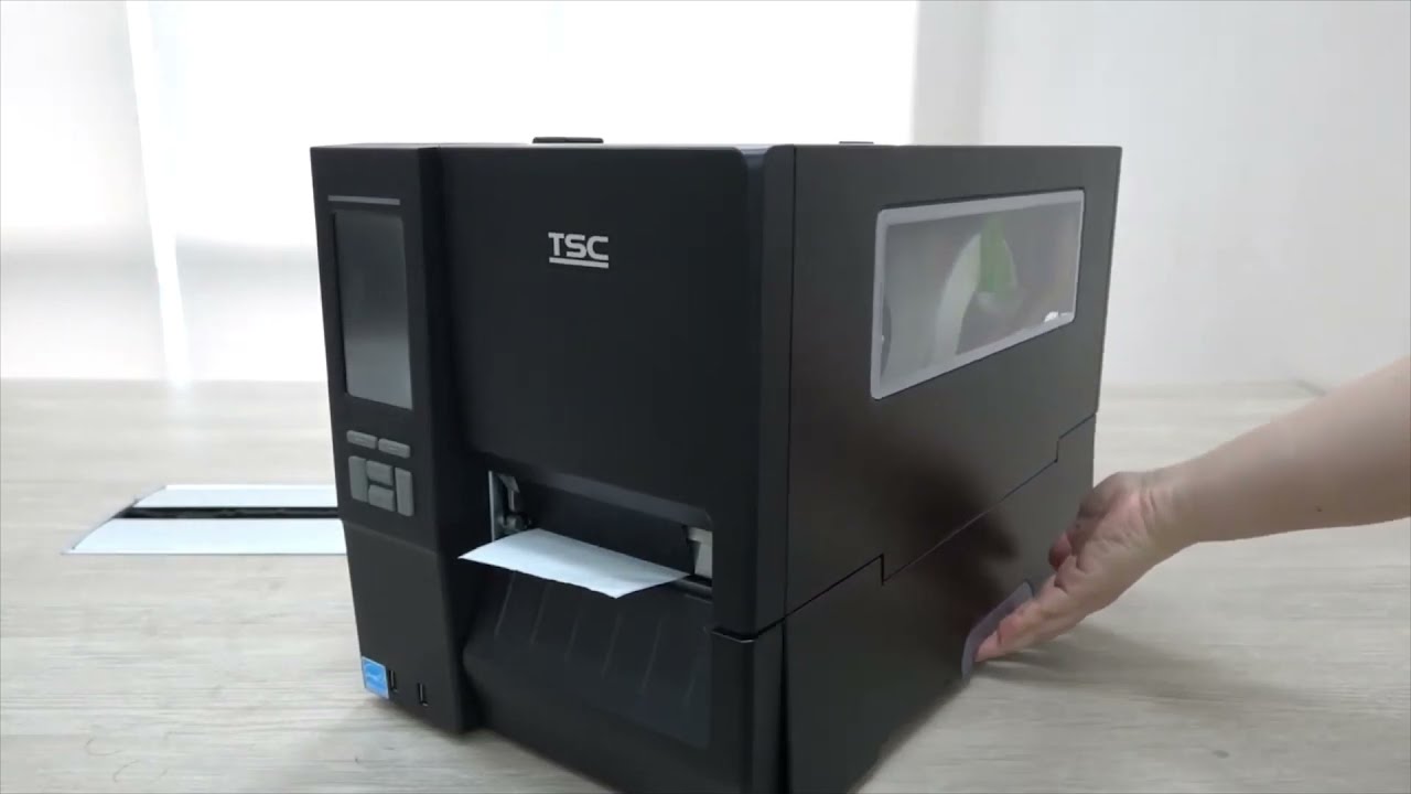 Imprimanta etichete autocolante Seria TSC MH (MH241T si MH341T) - YouTube