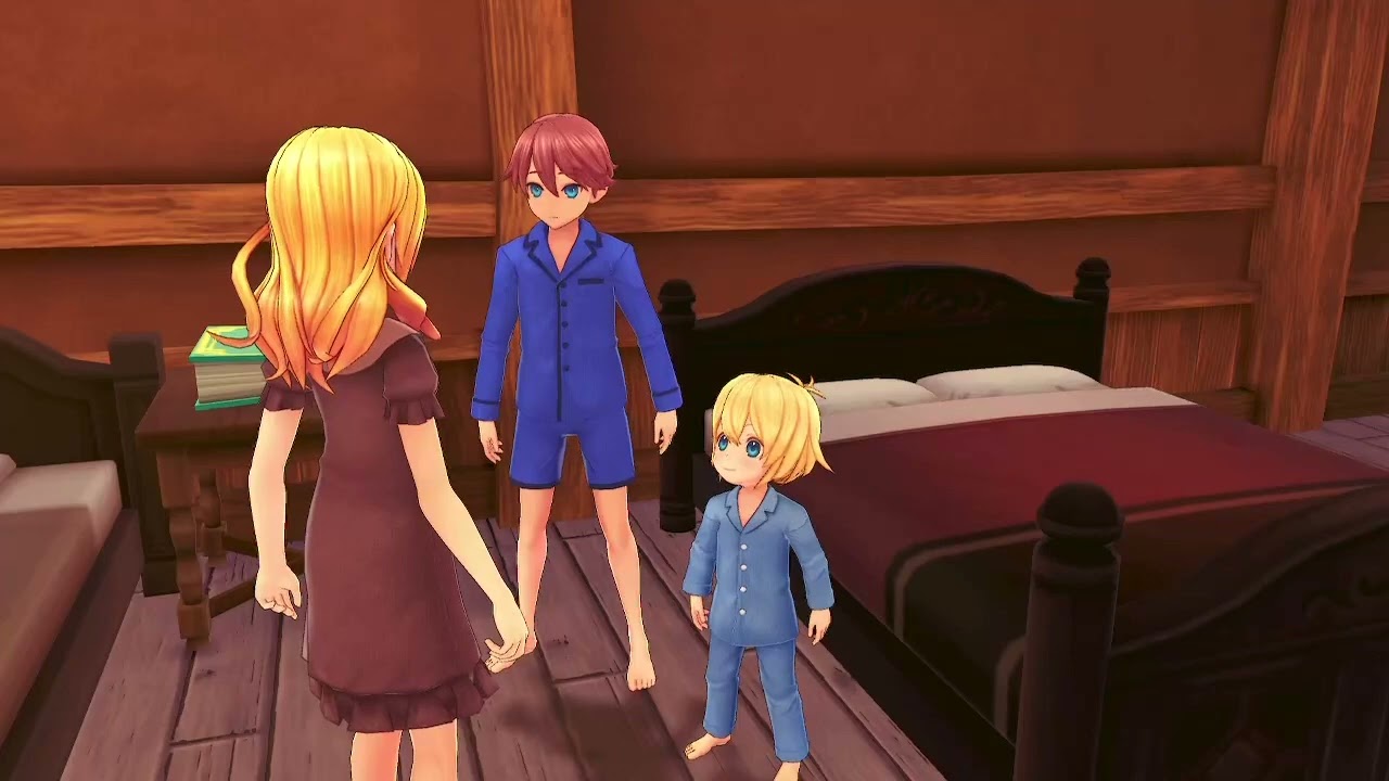 Rune Factory 5 Cecil ~Sleeping together with 1st Child~ - YouTube