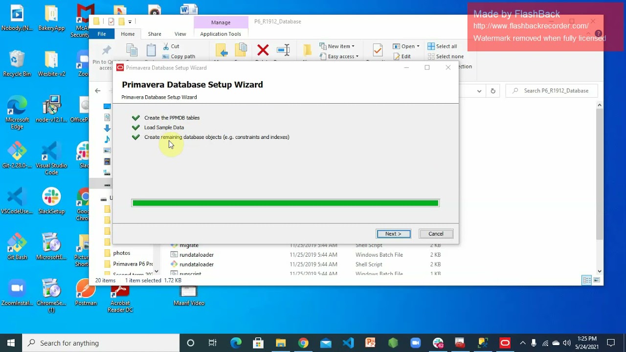 06 How to configure database and install Primavera P6 Professional ...