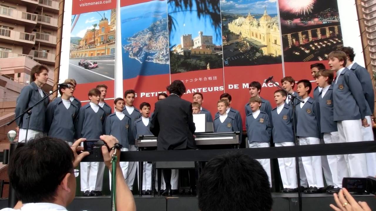 Les Champs-Élysées / Monaco Boys Choir - YouTube