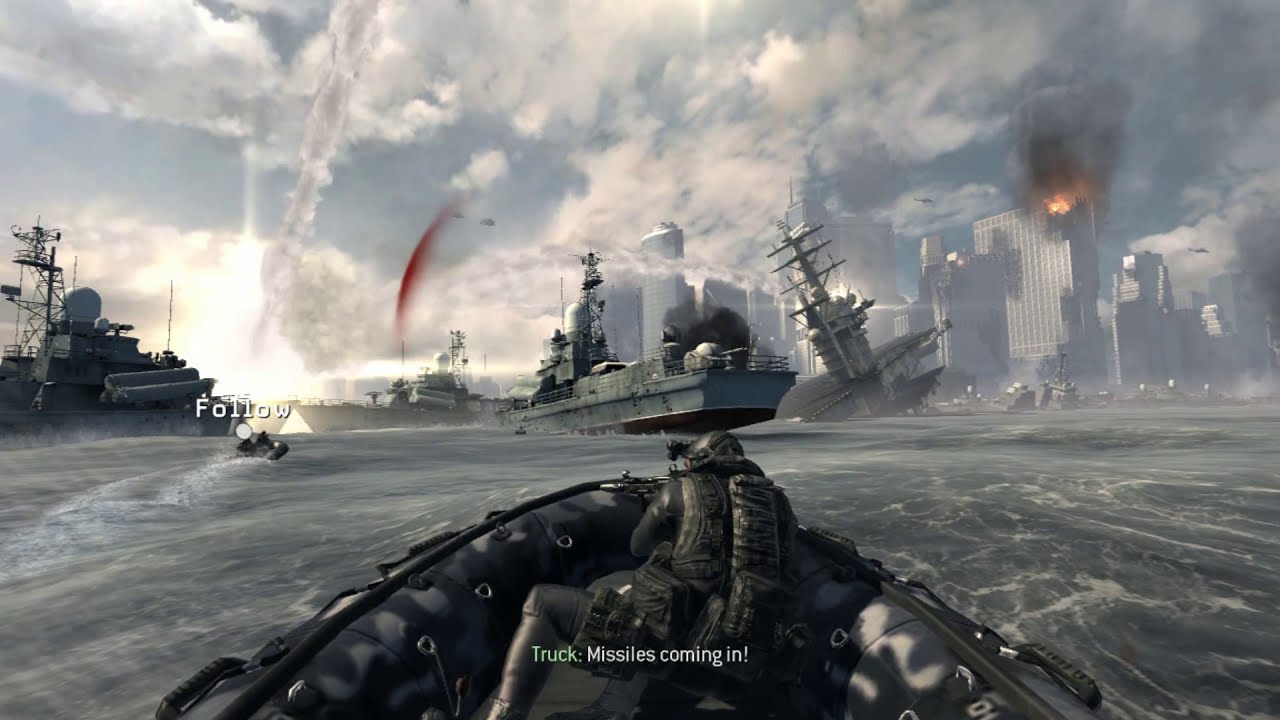 Call of Duty: Modern Warfare 3 (COD MW PC Gameplay)-Destroy Submarine ...