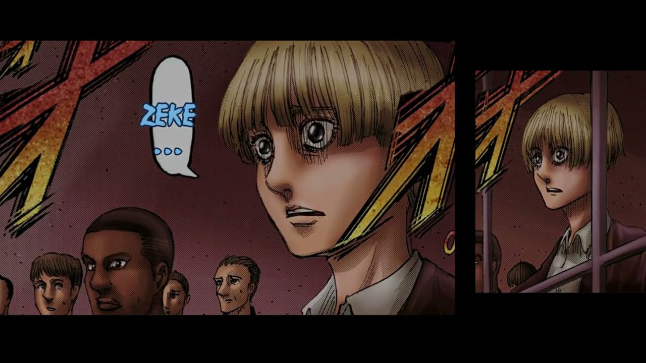 Eren activa el retumbar de la tierra shingeki no kyojin manga 122 123 ...