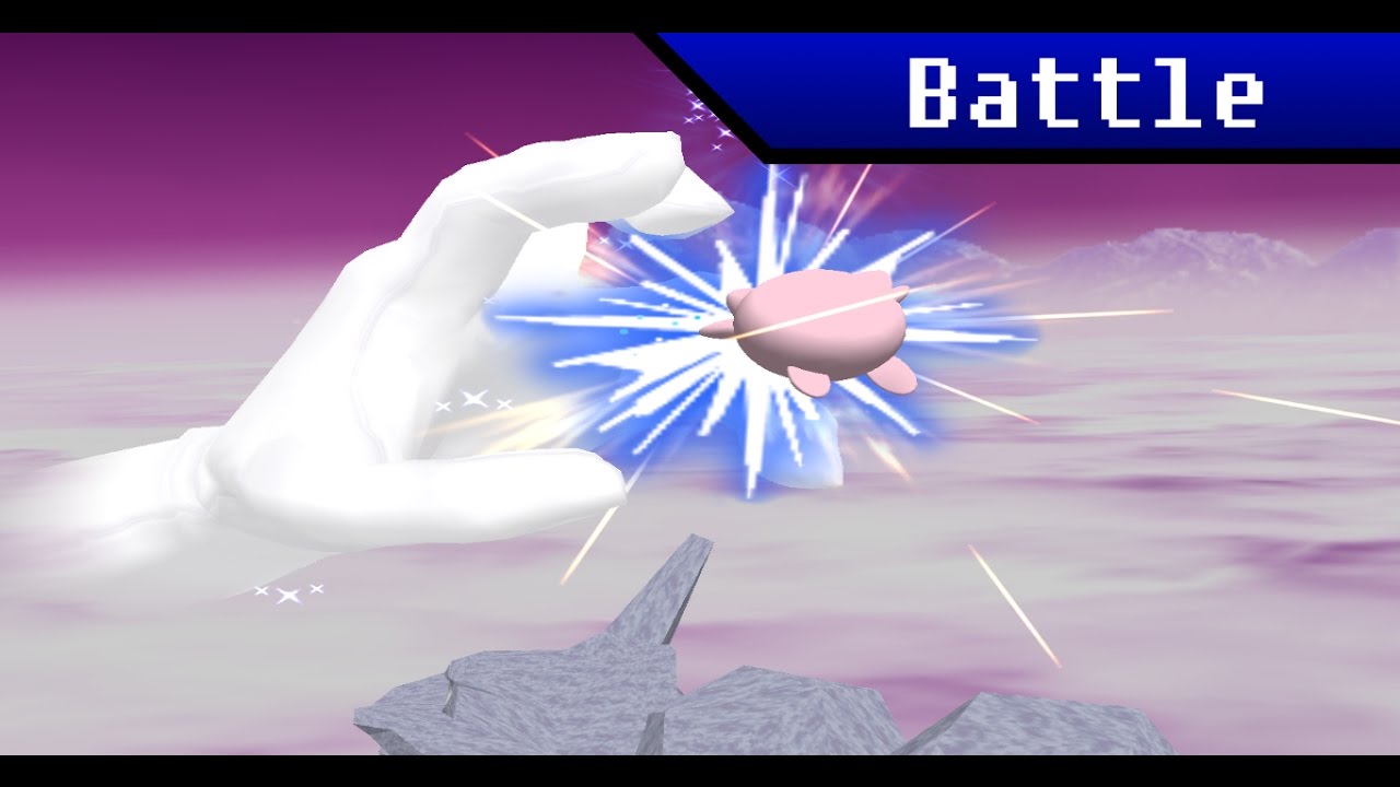 Pokemon VS. Hands - SSBM Debug Menu - YouTube