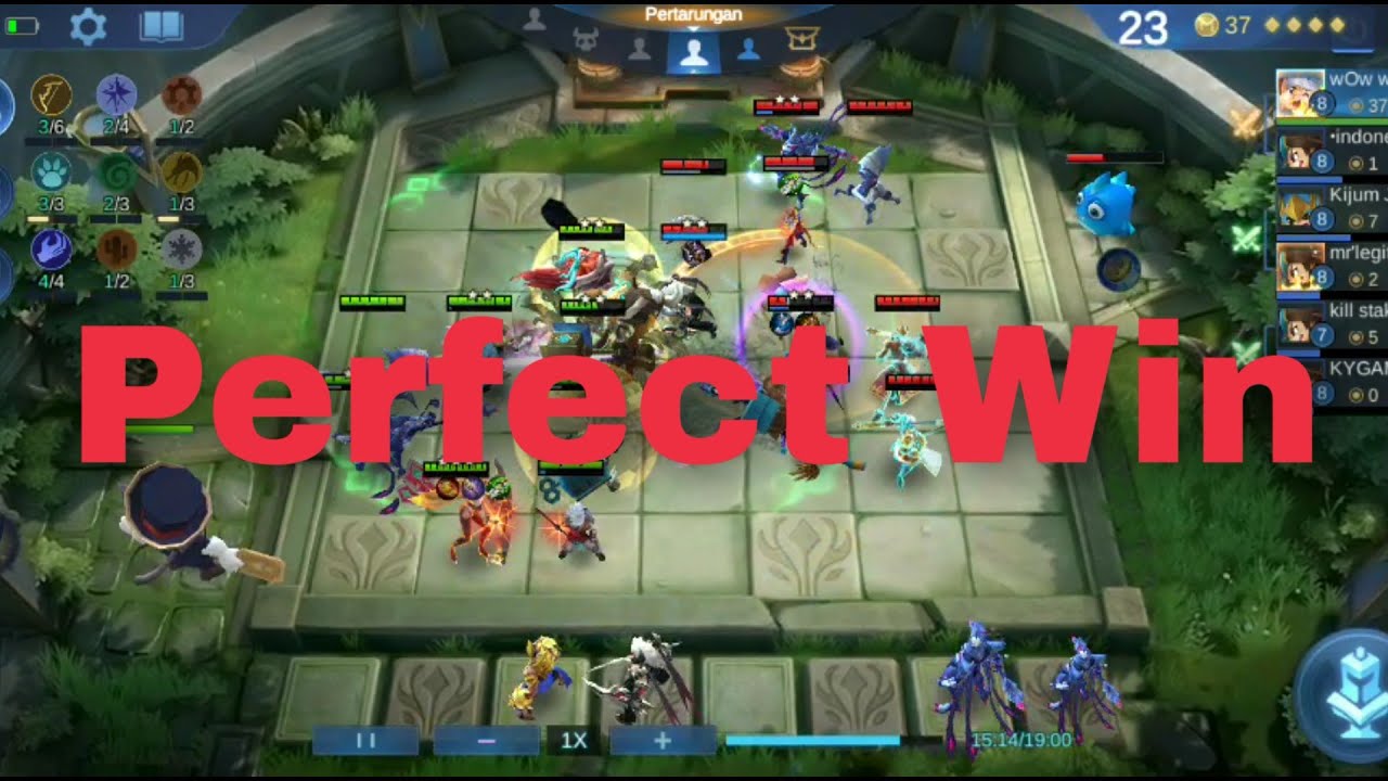 Combo PERFECT WIN | MAGIC CHESS - Mobile Legends Bang Bang - YouTube