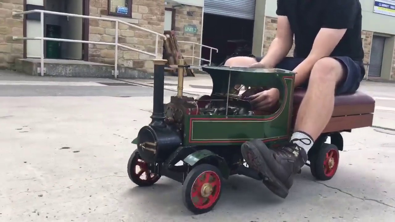 2" Foden Lorry Steam Test - YouTube