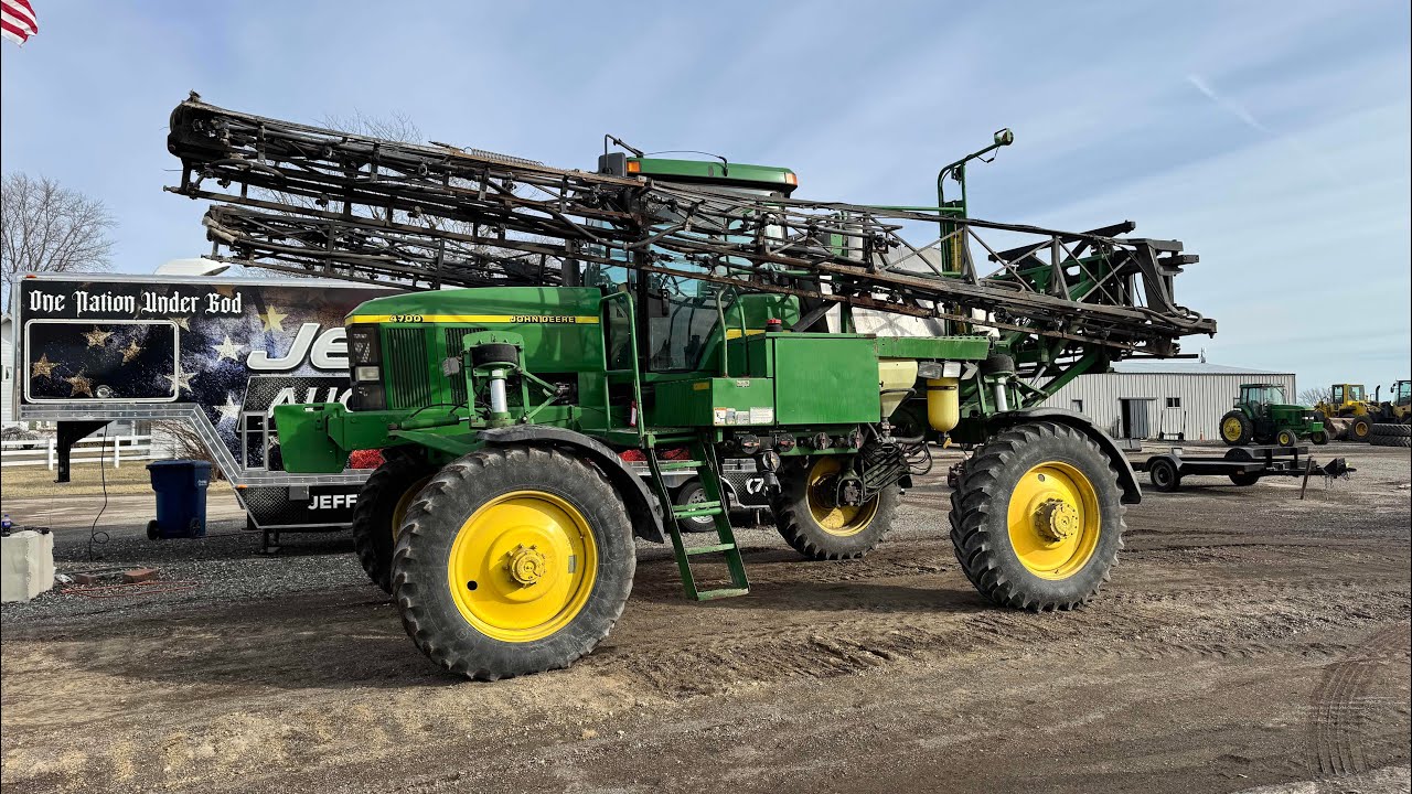 Lot 1075 February 2026 - John Deere 4700 Sprayer - YouTube