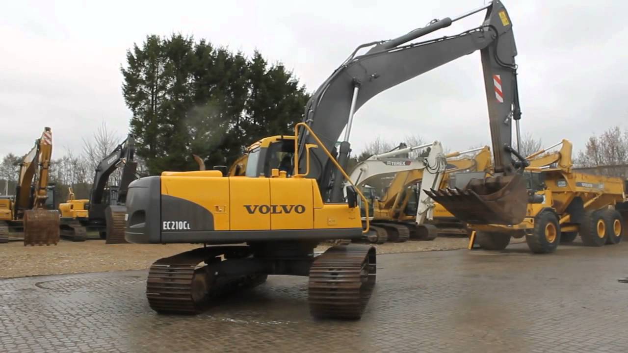 Volvo EC 210 CL, 2007, 8.700 h #110203 - YouTube