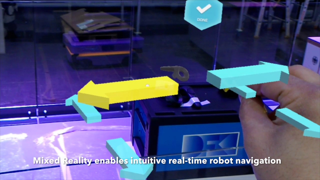 Mixed Reality Human-Robot Interaction (2/4) - YouTube