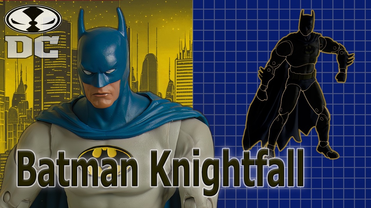 Batman Knightfall Toy Review McFarlane Toys Multiverse line(2023) - YouTube