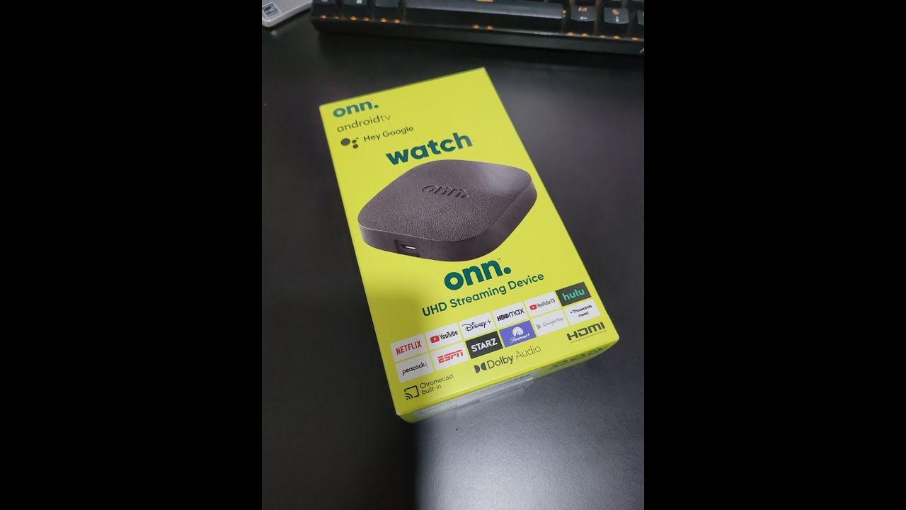Box Onn Android Tv 4K UHD Streaming Device! Unboxing. - YouTube