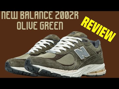 New Balance 2002R Olive Green Review - YouTube