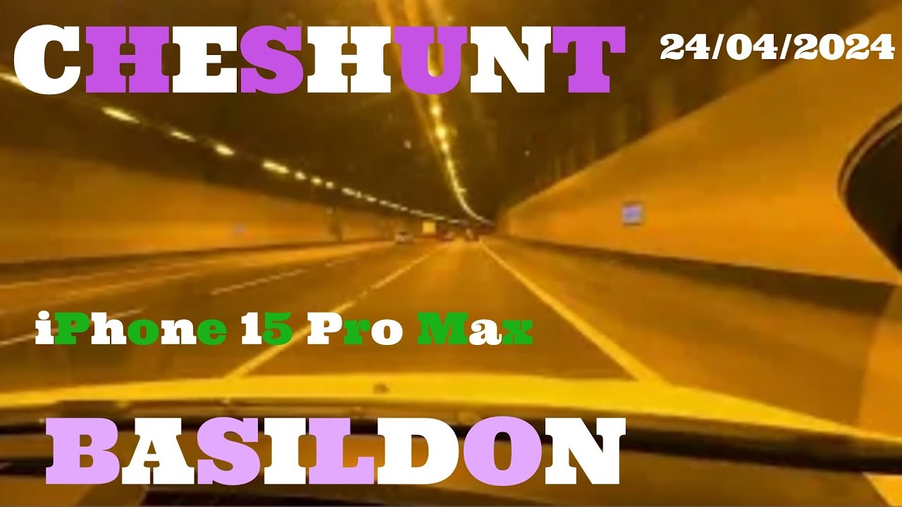 Cheshunt EN8 to Basildon SS14 240424 - YouTube