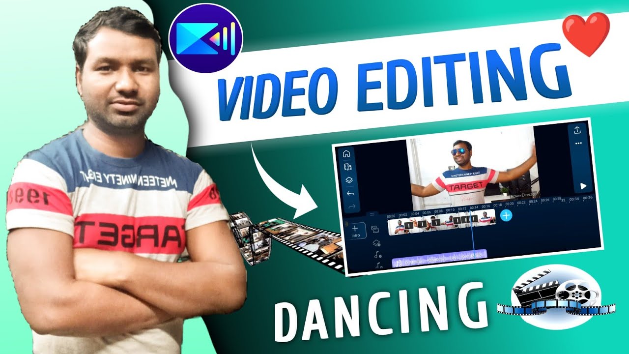 Video Editing Dancing Phone Se | Video Edit Powerdirector Se - YouTube