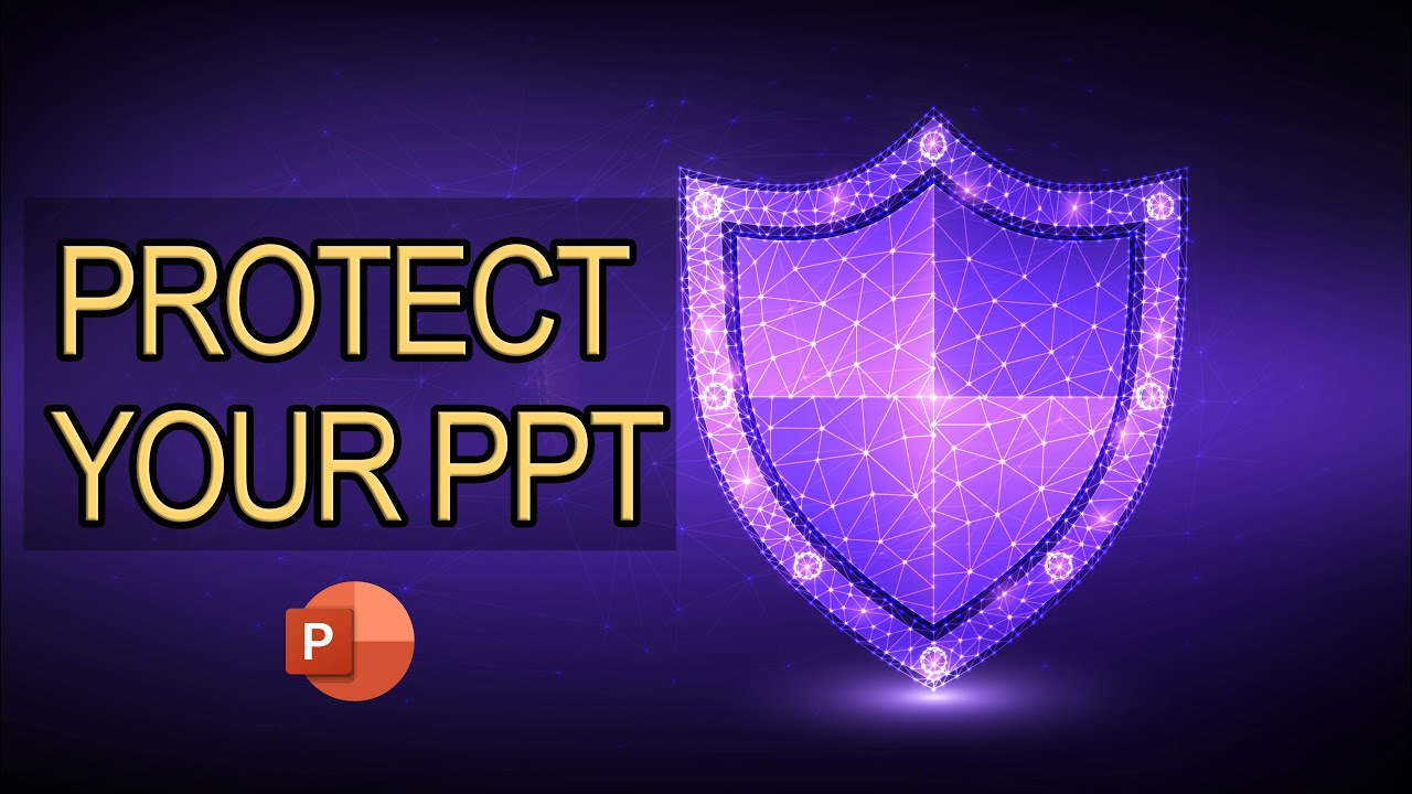 PROTECT YOUR PPT - #QuickTip34 - YouTube