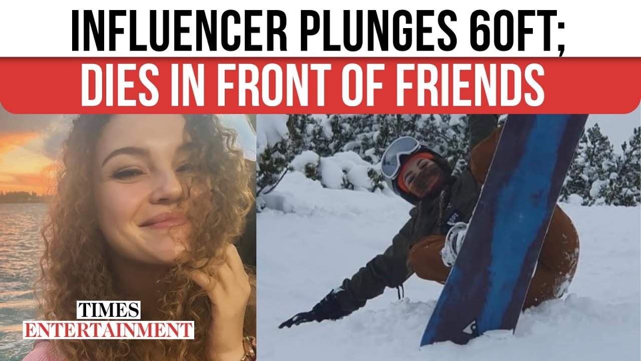 Horror Final Moment Of 28-Year-Old Influencer; Maria Eftimova Falls ...