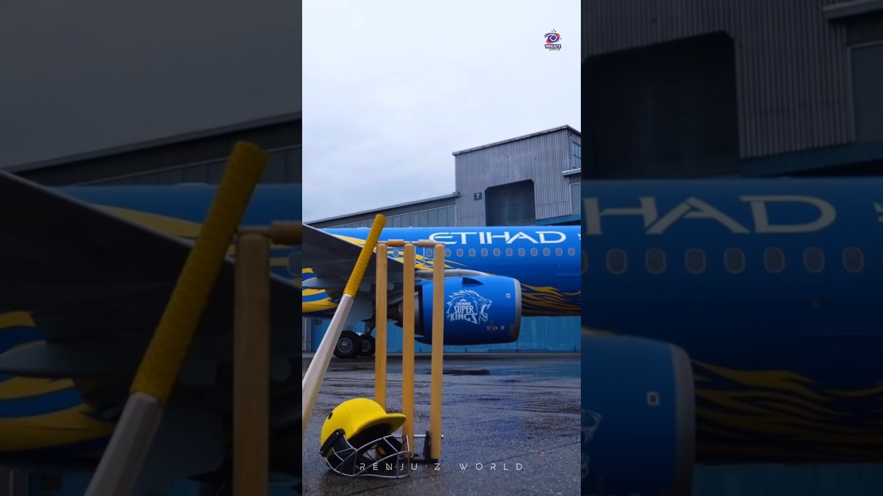 Etihad meets the Super Kings! #Yellove #csk #cricket #ethihad #ipl2025 ...