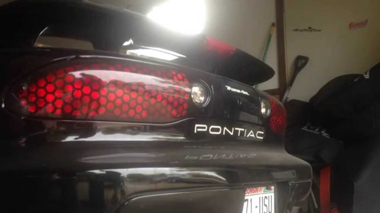 1998 Trans Am LS1 Flowmaster Muffler. No Cats - YouTube