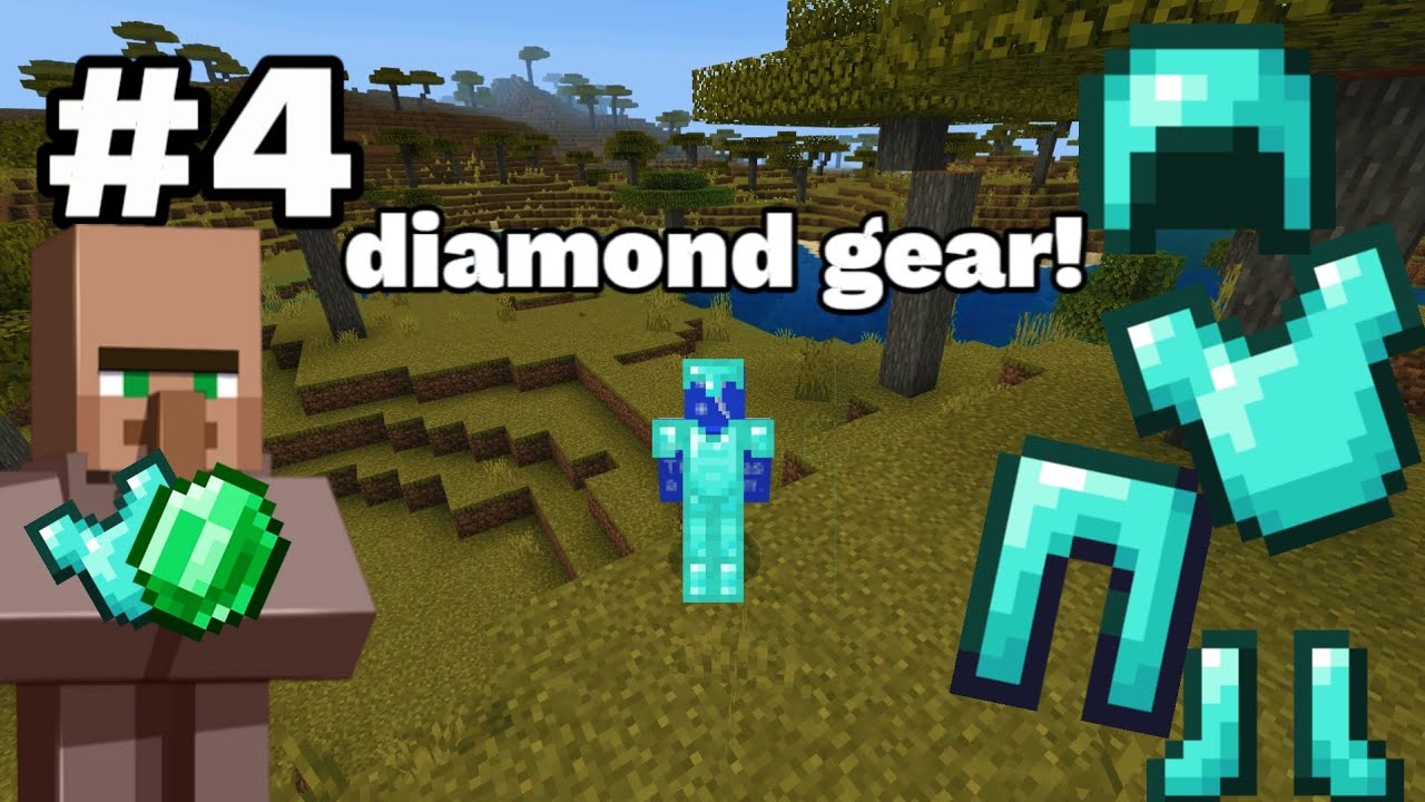 #4 - Diamond gear - kaassurvival - YouTube