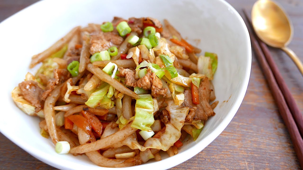 Stir Fried Silver Needle Noodles | Chinese Recipe | wa's Kitchen - YouTube